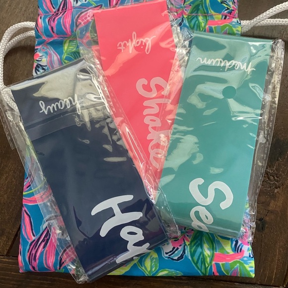 Lilly Pulitzer | Other | Lilly Pulitzer Gwp Nwt Exercise Bands | Poshmark
